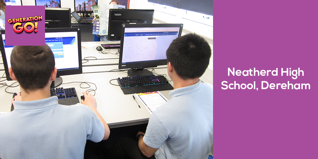 Generation Go comes to Neatherd High School - konectbus